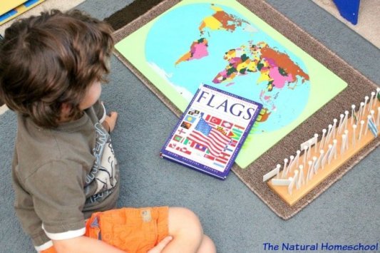 Fantastic Country Flags of the World with 4 Free Printables