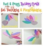 Fall Crafts with Corn, Pumpkins & Turkeys & Printable Activity Coloring ...