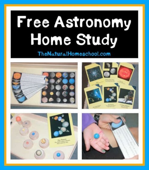 Free Astronomy Home Study {Printable Set} - The Natural Homeschool