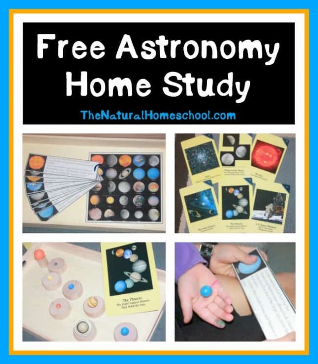 Free Astronomy Home Study {Printable Set} - The Natural Homeschool