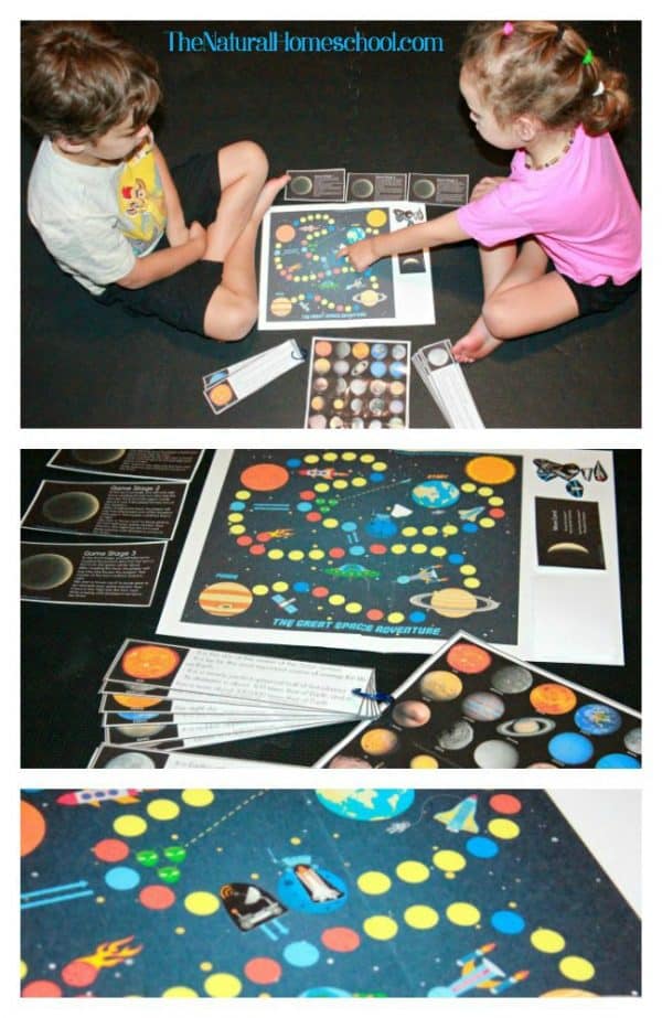 Space Adventures, Games & Activities for Kids {Printable Sets} - The ...
