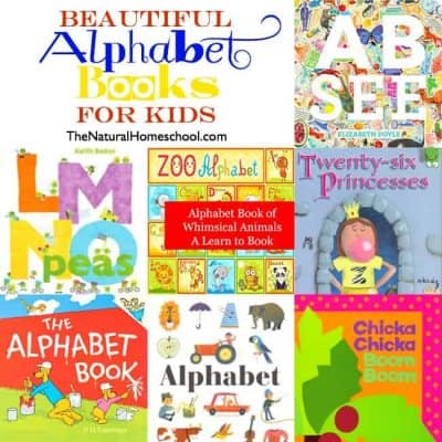 Kids' Alphabet Coloring Pages {Printable} - The Natural Homeschool