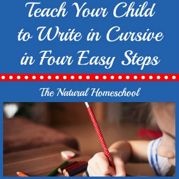 The Best Way for Children to Learn to Write Cursive {Free Printables ...