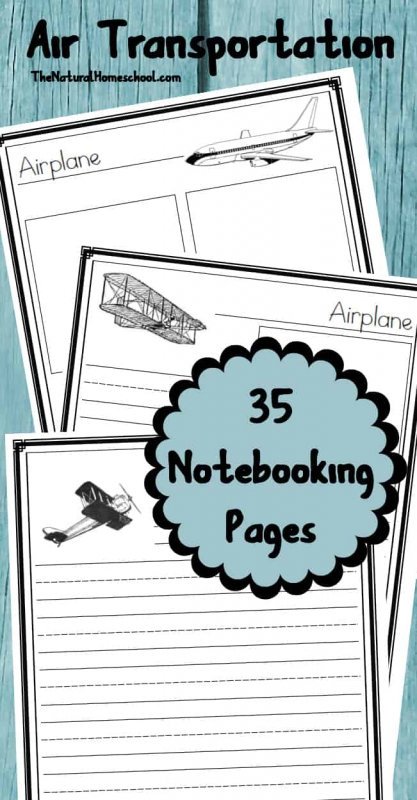 Awesome Lessons on Air Transportation for Kids {Printables}