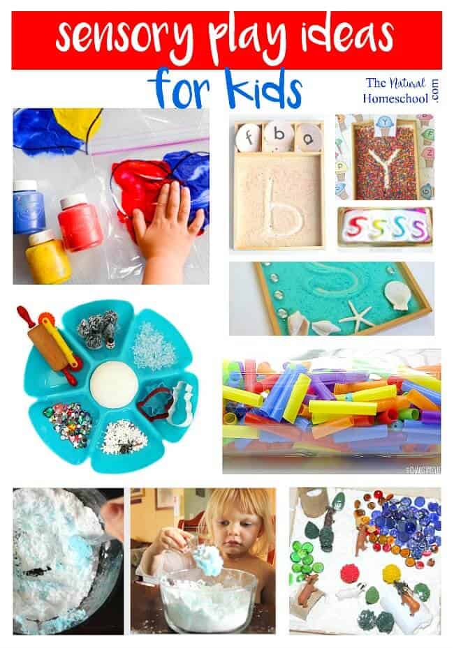 Sensory Play Ideas for Kids - The Natural Homeschool