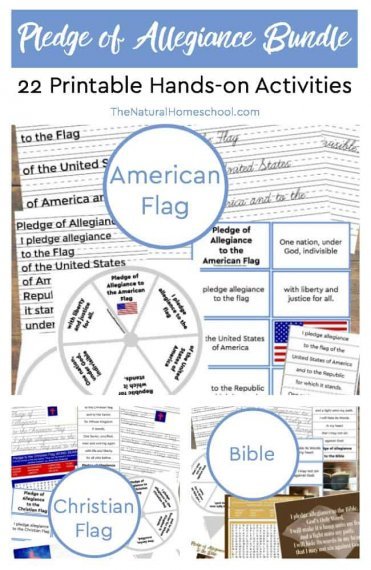 Pledge of Allegiance Mega Bundle ~ 22 Printable Activities - The ...