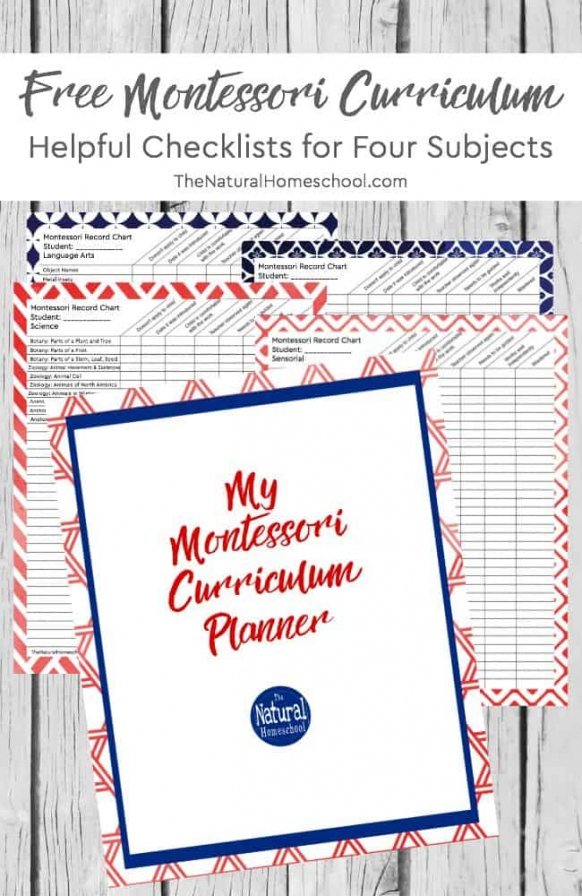 Free Montessori Curriculum PDF Download {Ages 3-6}