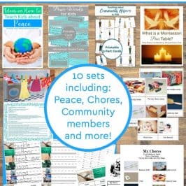 Free Montessori Curriculum ~ 6 Practical Life Activities Checklists ...