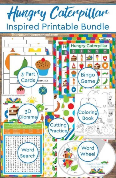 The Hungry Caterpillar Bundle inspired by Eric Carle - The Natural ...