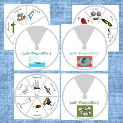 The Best 32 Printable Land, Water & Air Transportation Activities for ...