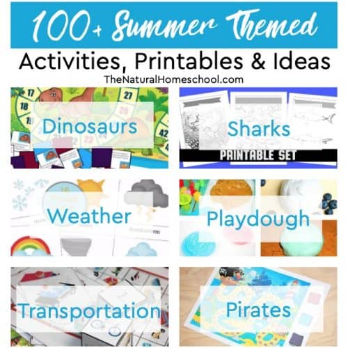 200+ Free Homeschool Printables Online - The Natural Homeschool