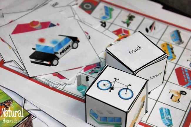 How to Make 12 Activities with Land Transportation Pictures to Print ...