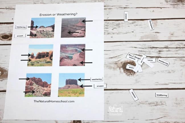 The Best Free Printable about the Difference between Weathering and ...