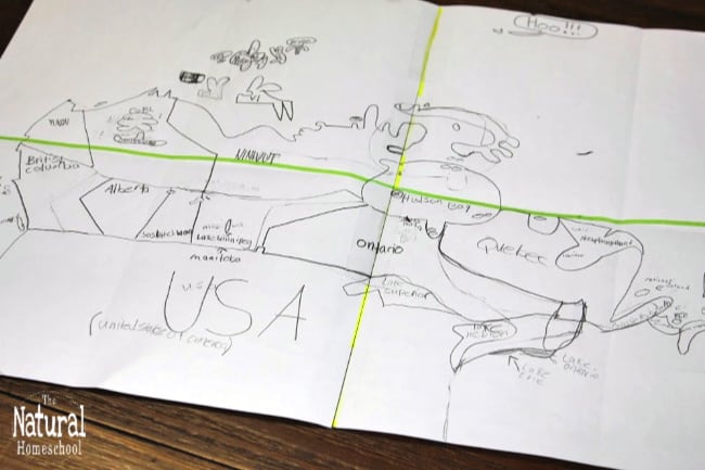 I Found Crazy Easy Geography Activities for Kids! Learn How to Draw ...