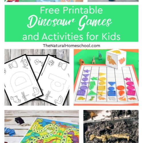 Awesome Printable Activity Coloring Pages for Kids - The Natural Homeschool