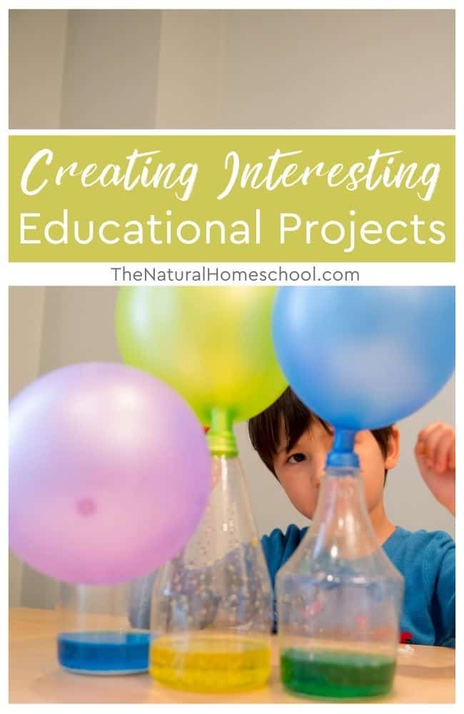 Creating Interesting Educational Projects The Natural Homeschool Creating Interesting Educational Projects The Natural Homeschool